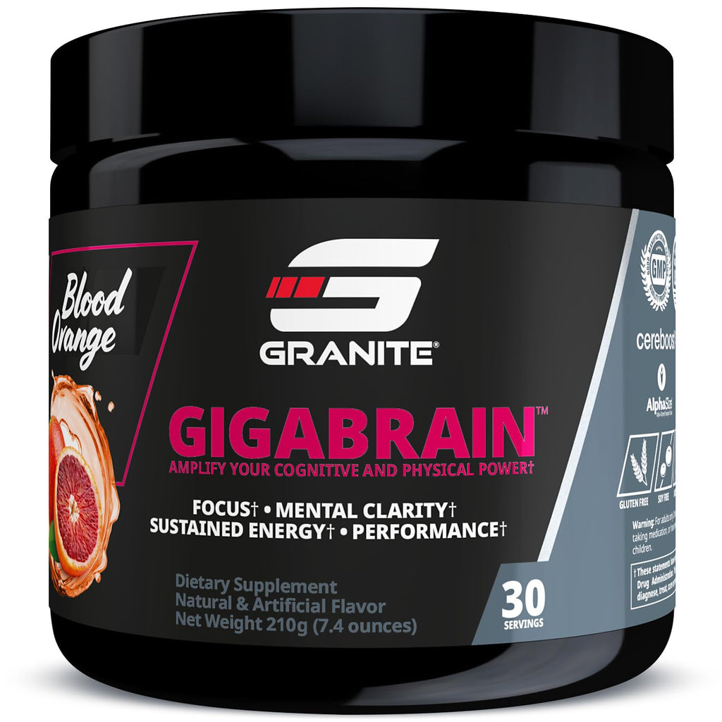 Granite Nutrition pre-workout energy boost