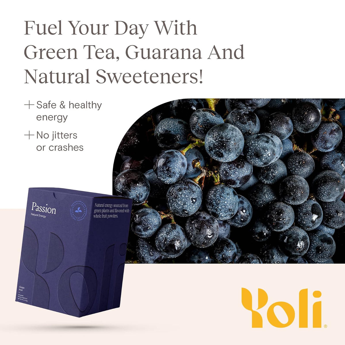 Grape Acai energy drink mix