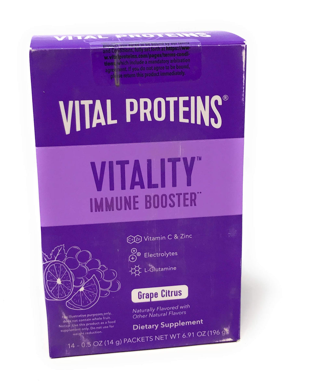 Grape citrus immune booster supplements