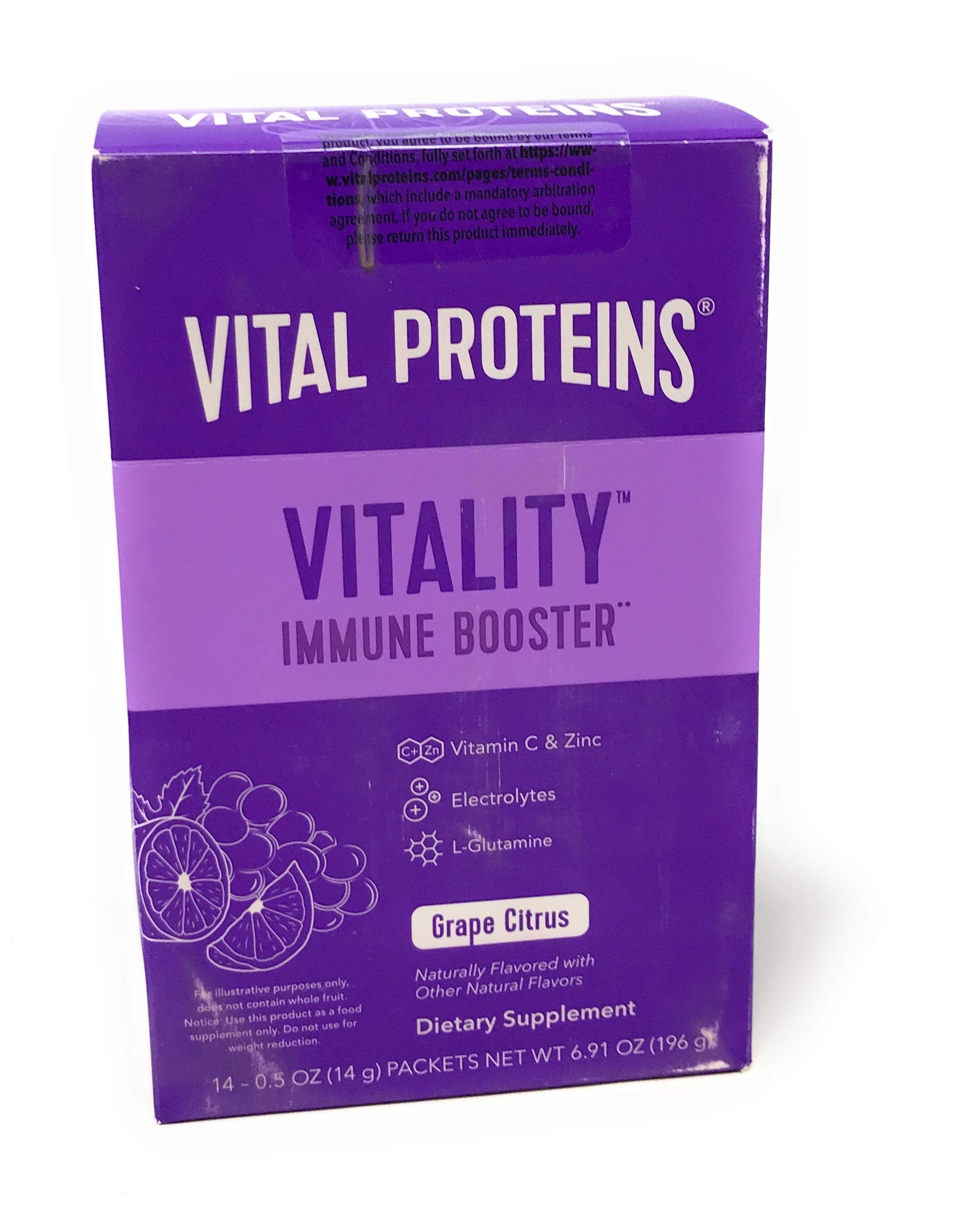 Grape citrus immune booster supplements
