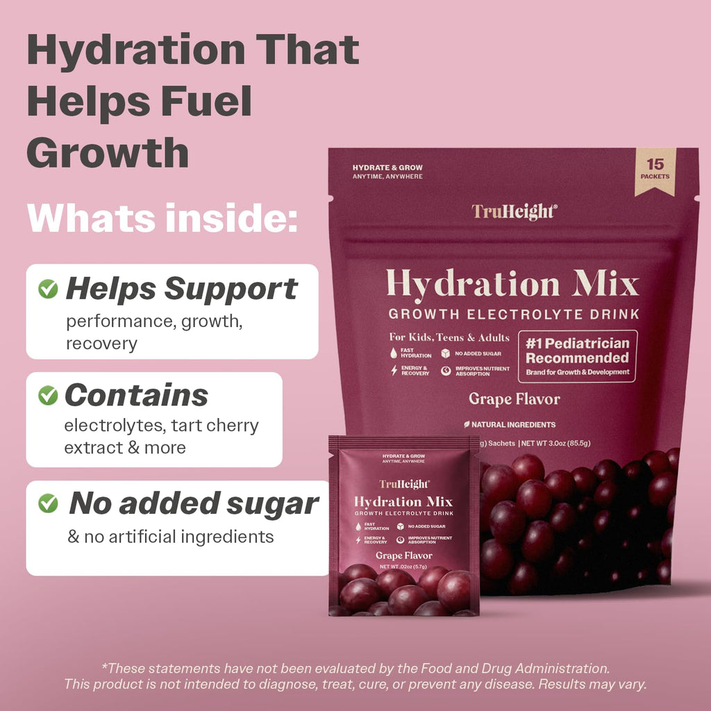 grape electrolyte packets for quick refreshment