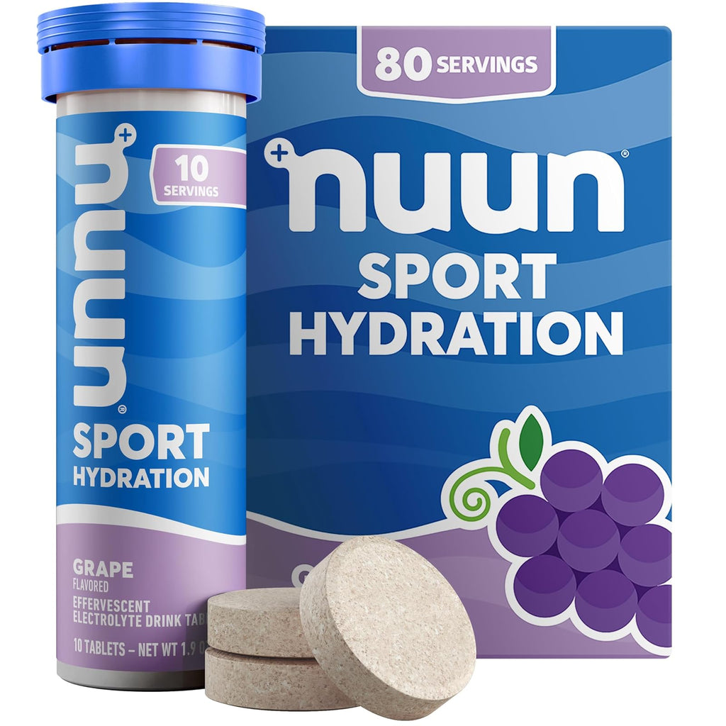 grape electrolyte tablets for hydration