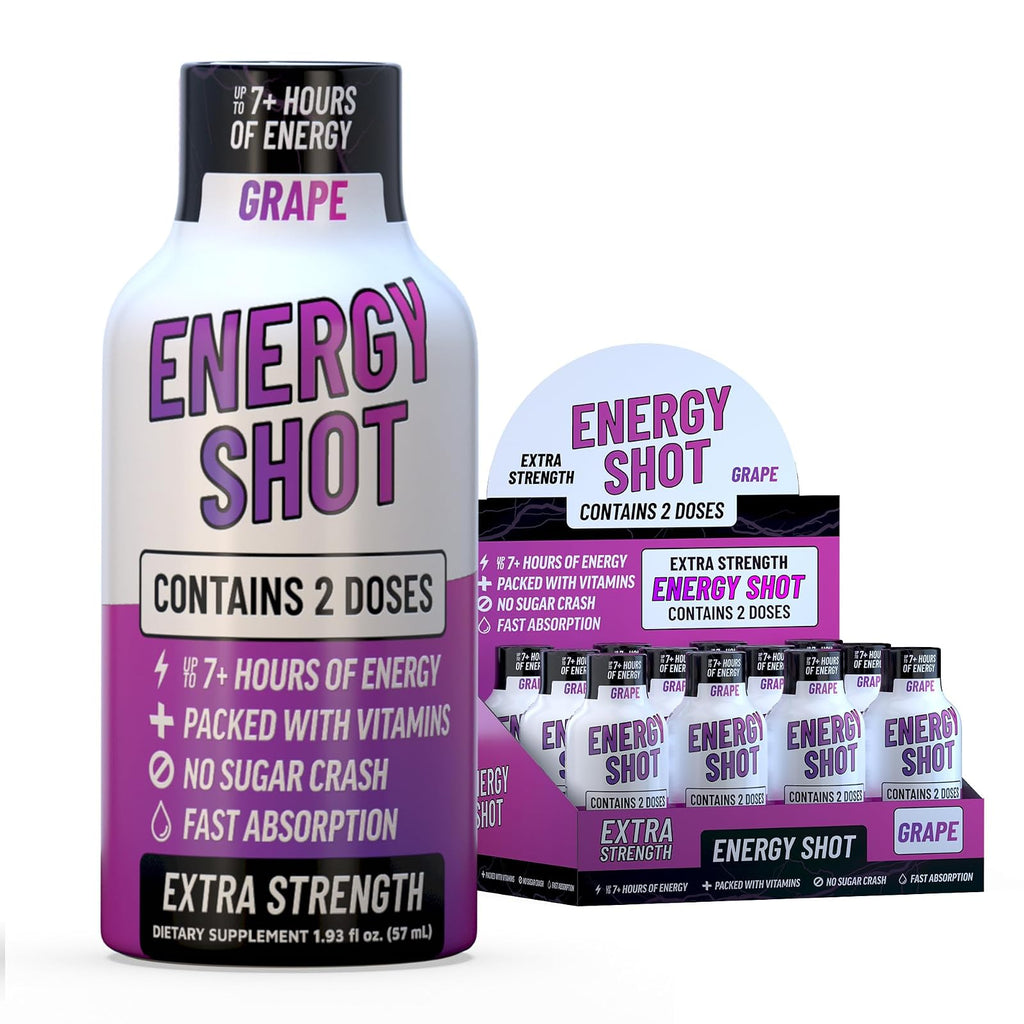 Grape energy shot for athletes
