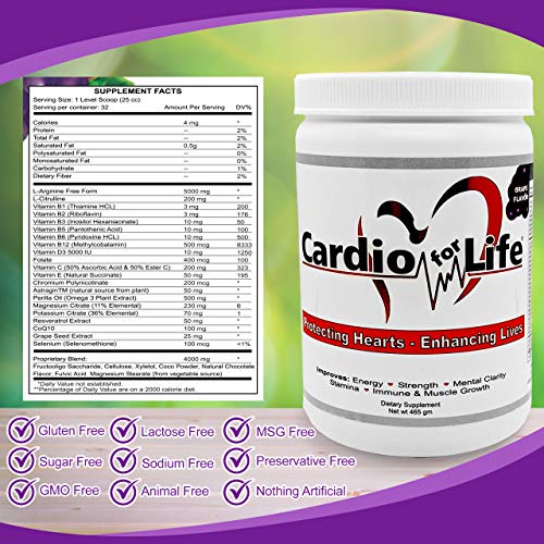 grape flavored l-arginine supplement