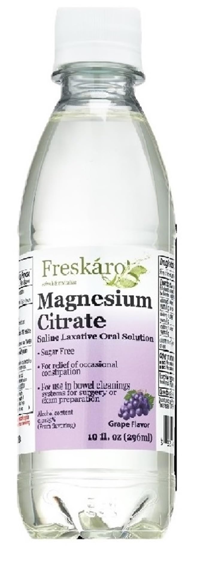 grape flavored magnesium citrate solution