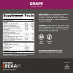 grape flavour BCAA supplement