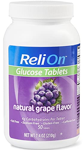 Grape flavour calcium supplement tablets