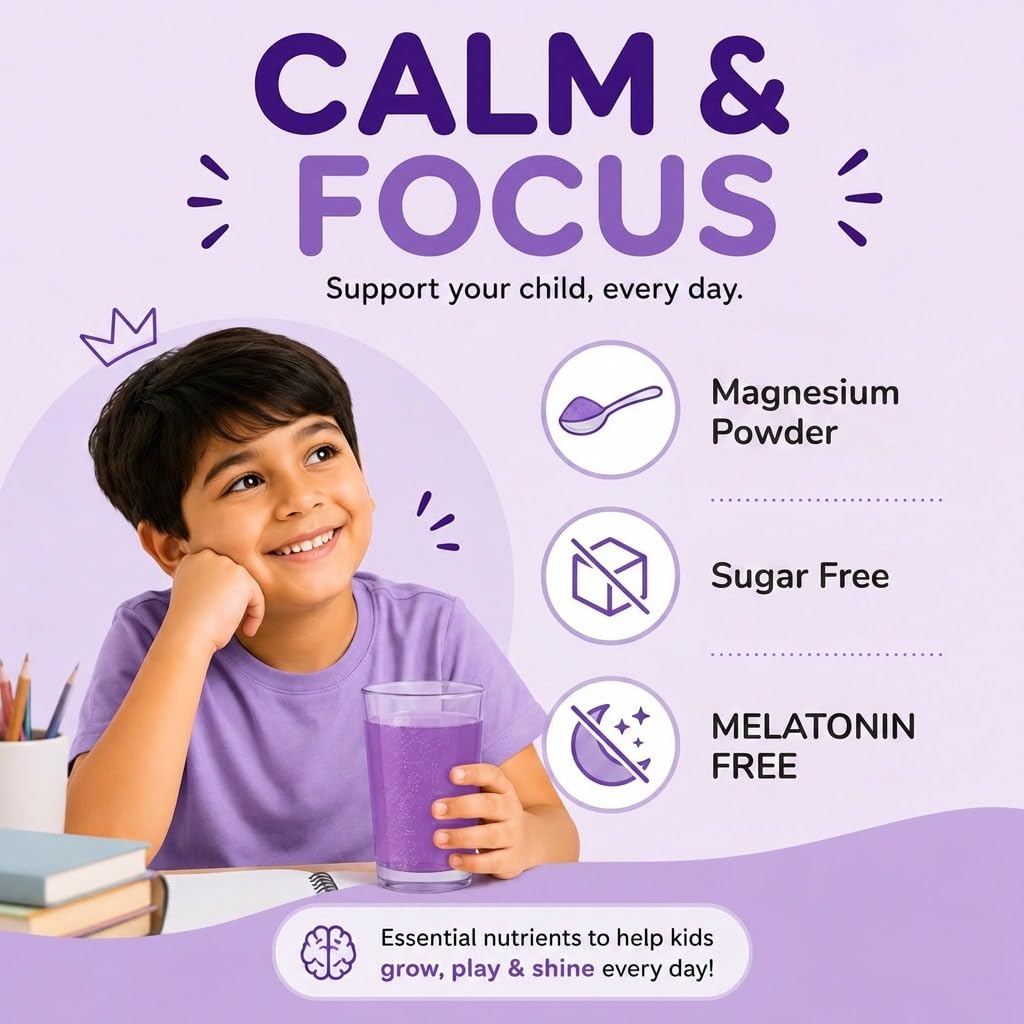 grape flavour calming vitamins for kids