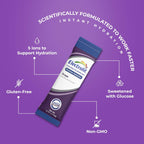 Grape flavour electrolyte drink mix