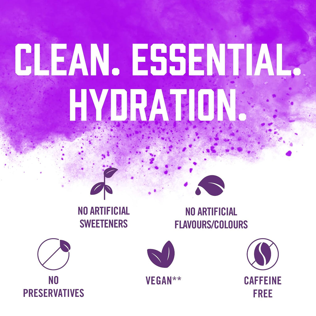 grape flavour electrolyte tablets for energy