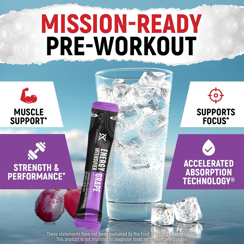 grape flavour energy supplement