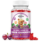 grape flavour iron gummies for kids
