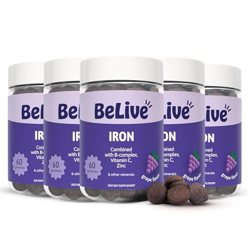 Grape flavour iron supplement for kids