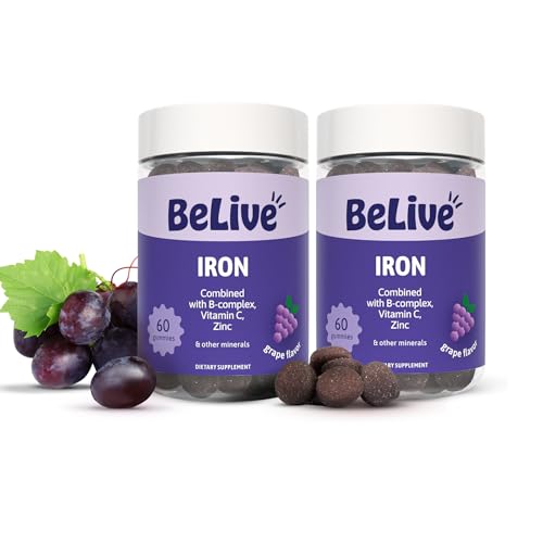 grape flavour iron supplement