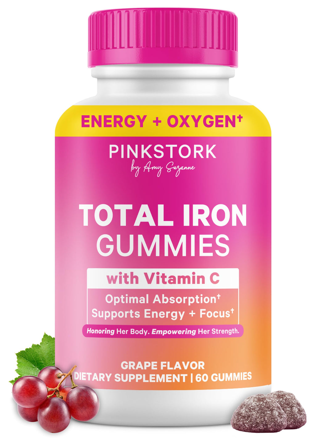 grape flavour iron supplements for women