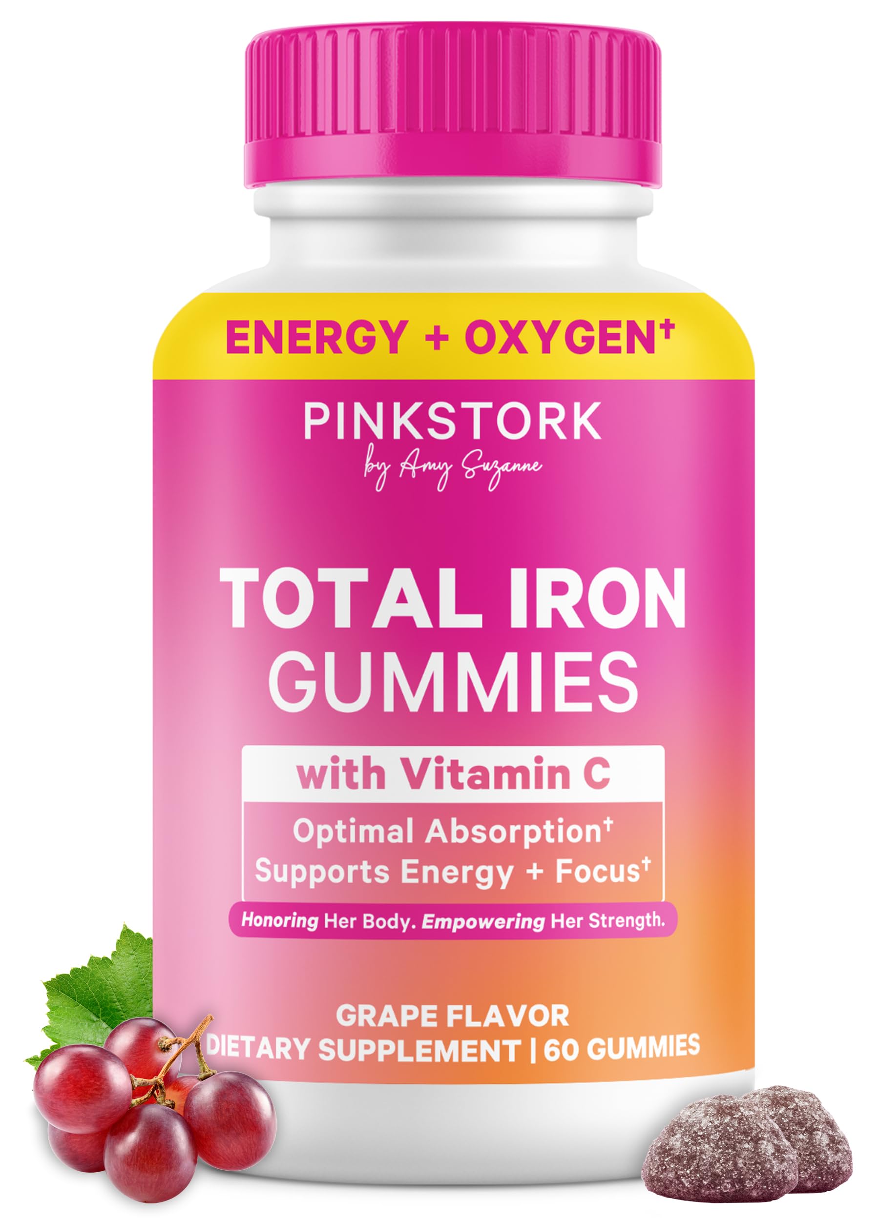 grape flavour iron supplements for women
