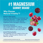 Grape flavour magnesium glycinate supplement