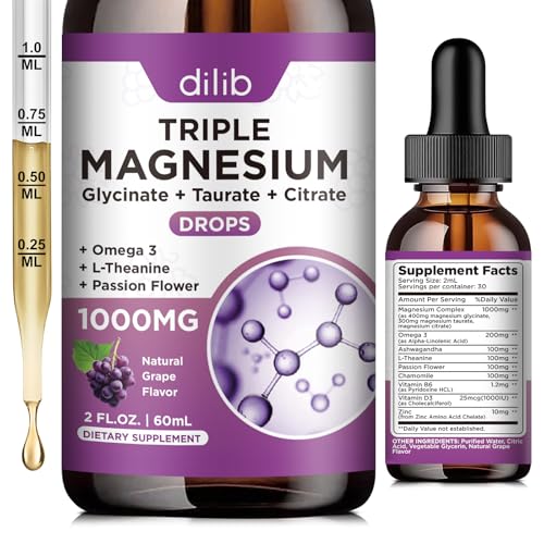 grape flavour magnesium glycinate supplement