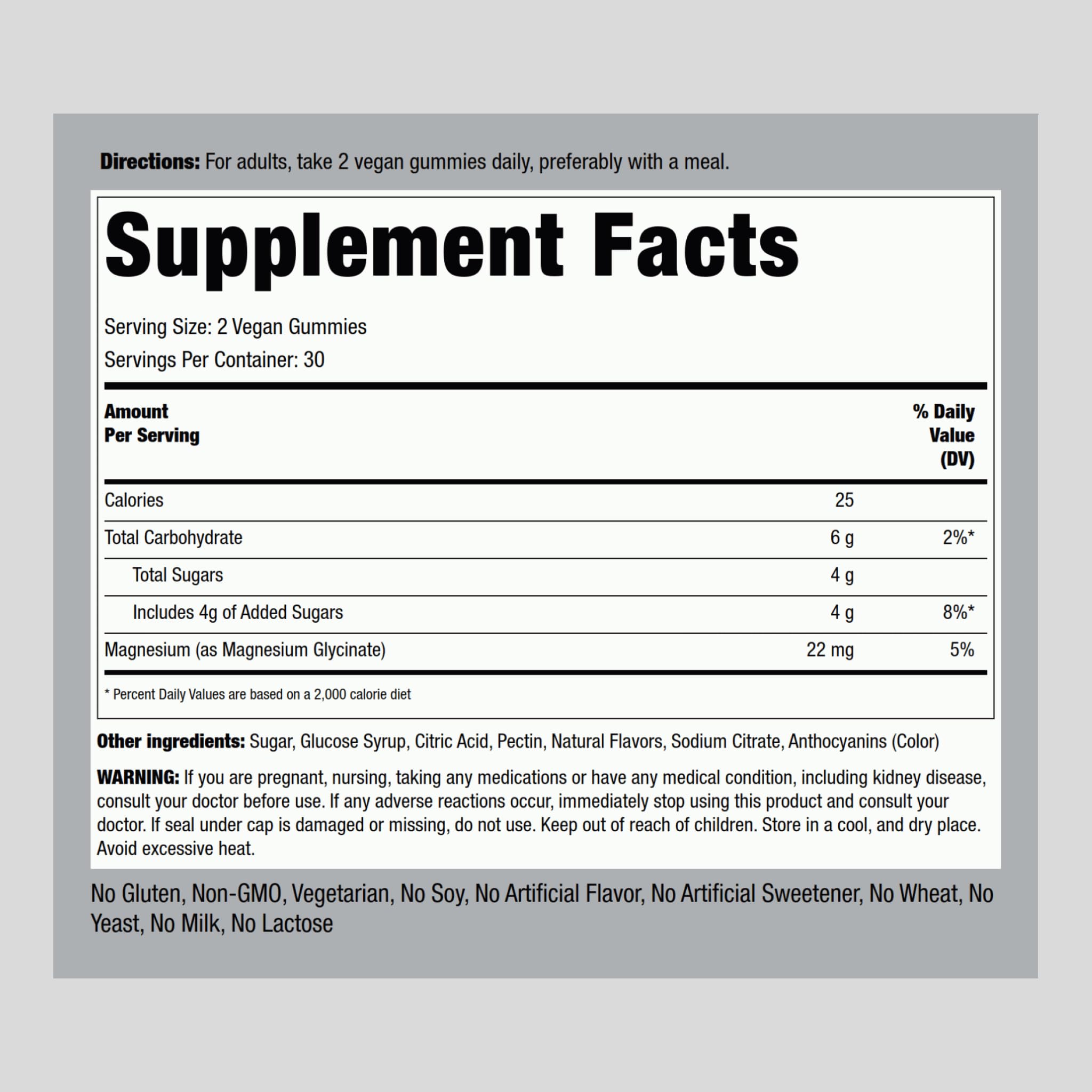 grape flavour magnesium gummies for sleep