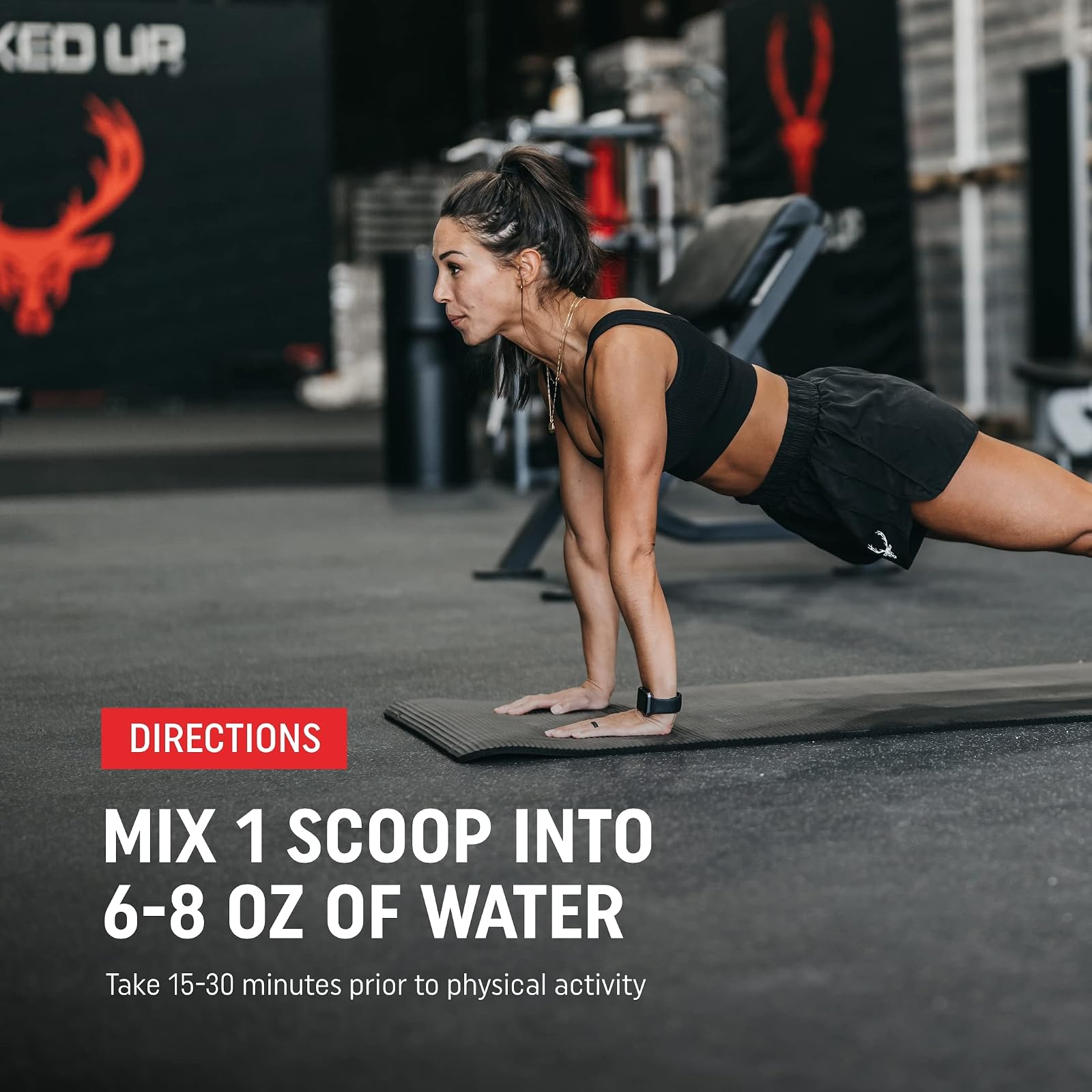 Grape flavour pre-workout for athletes
