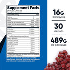 Grape flavour pre-workout for workouts