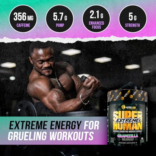 grape flavour pre workout supplement
