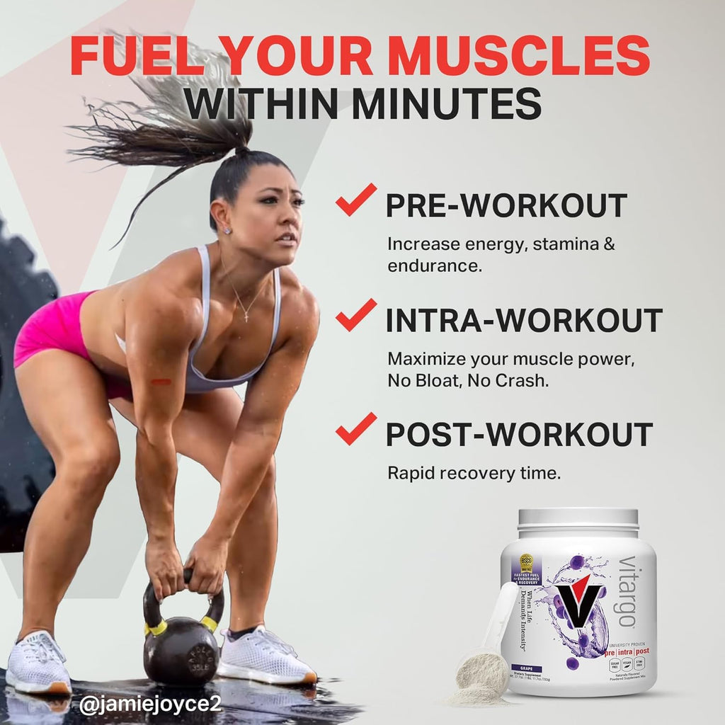 grape flavour sports nutrition powder