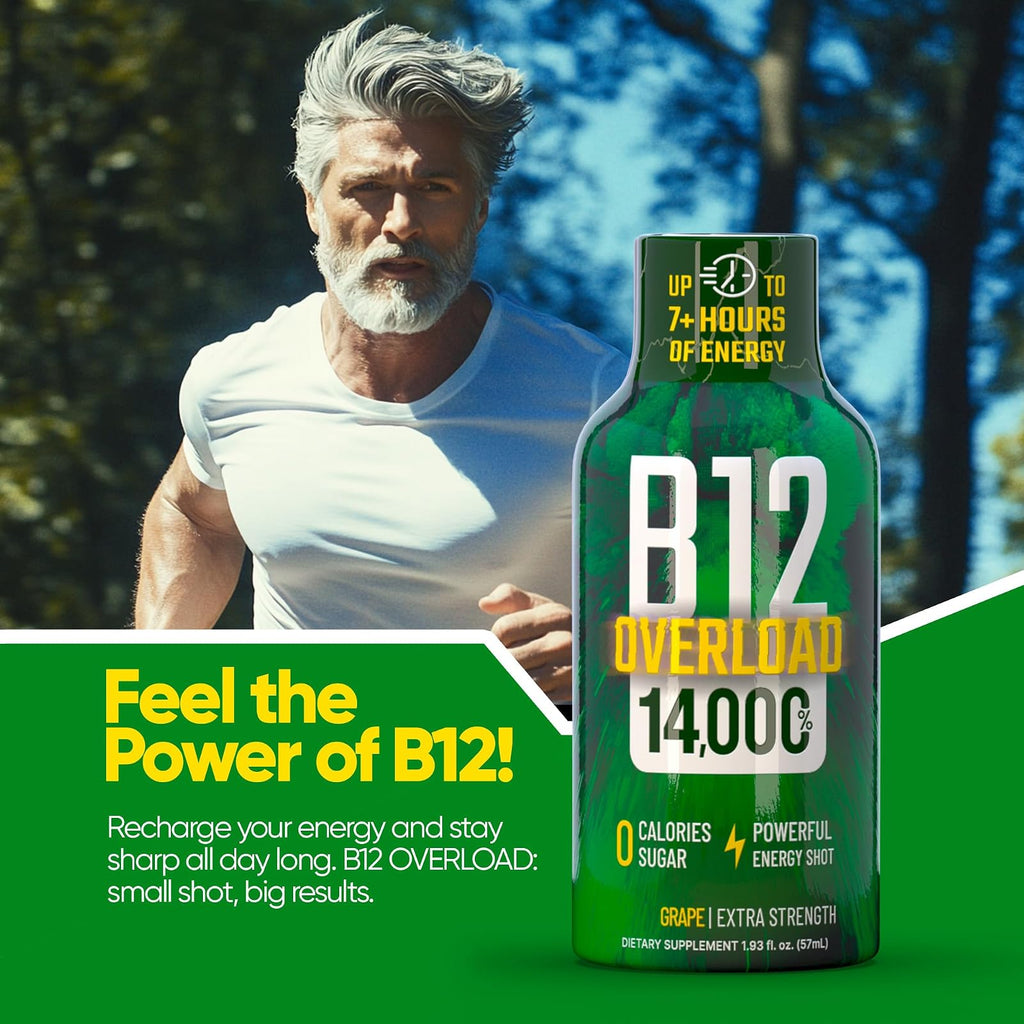 grape flavour vitamin B12 energy