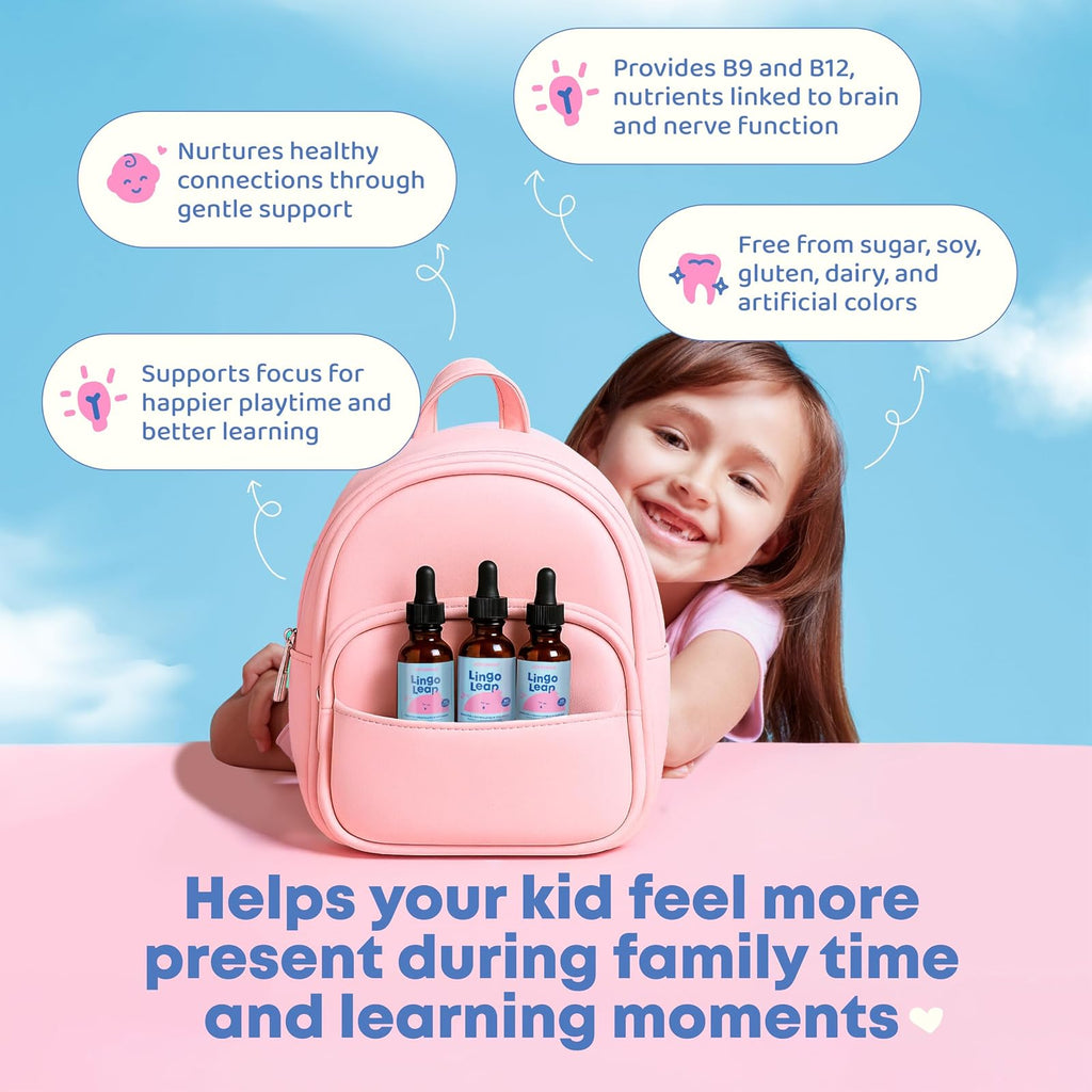 Grape flavoured folate drops for children