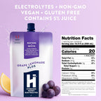 grape lemonade post-workout hydration