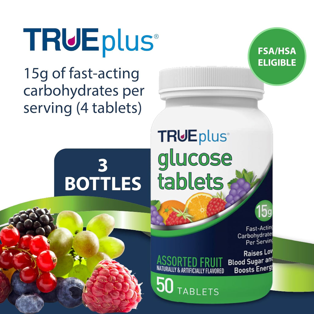 grape raspberry orange glucose tablets