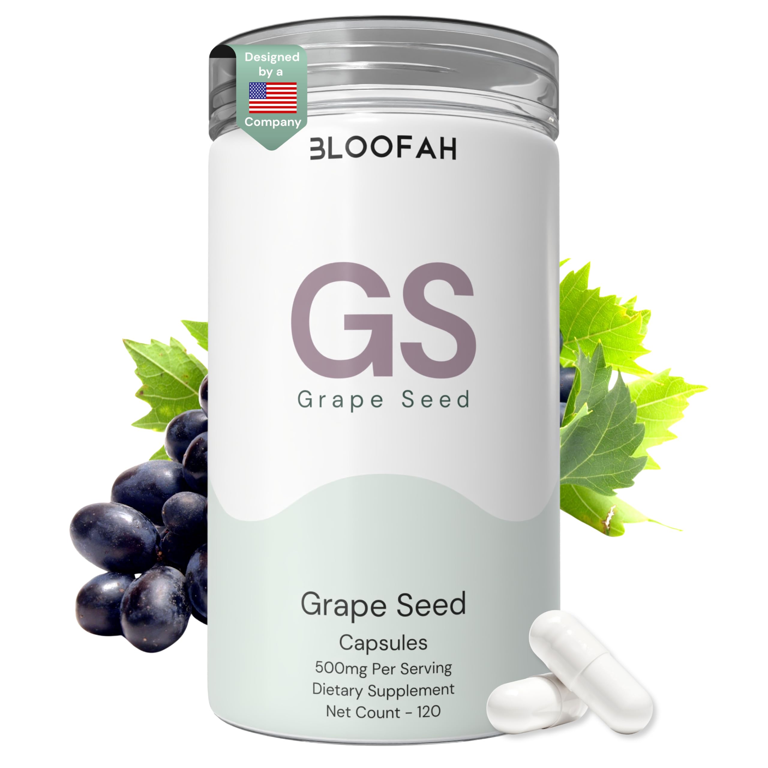 grape seed extract antioxidant capsules