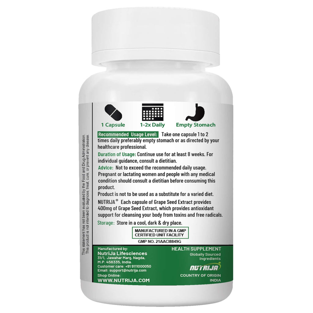 grape seed extract antioxidant properties