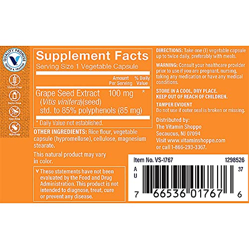 grape seed extract antioxidant properties