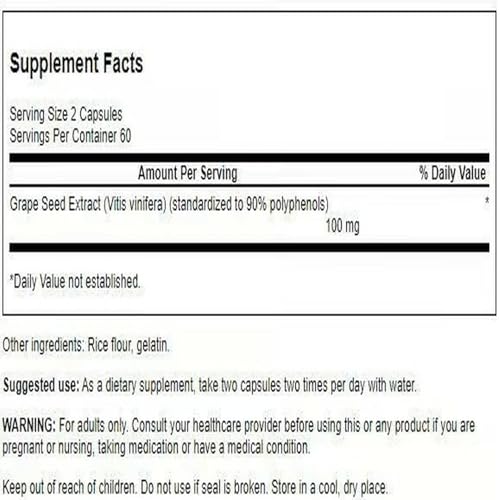 grape seed extract blood pressure support