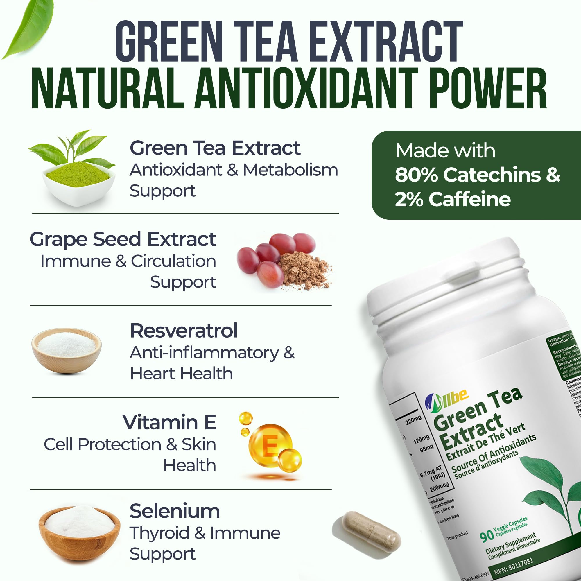 Grape seed extract for better circulation