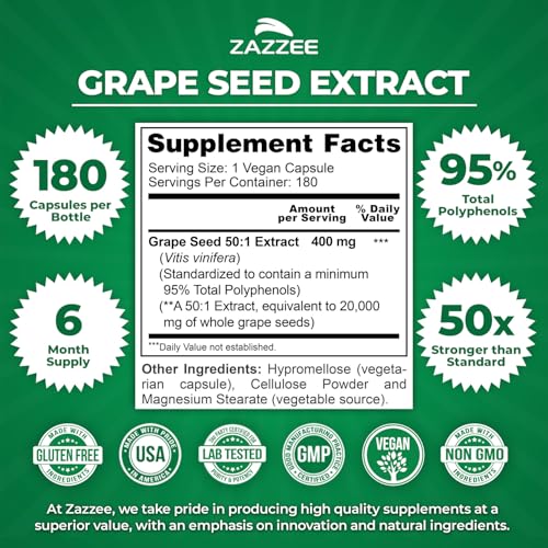 grape seed extract for blood flow