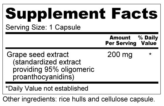 grape seed extract for blood pressure