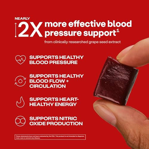 Grape seed extract for blood pressure