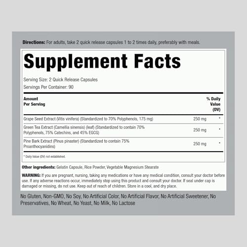 grape seed extract for blood pressure