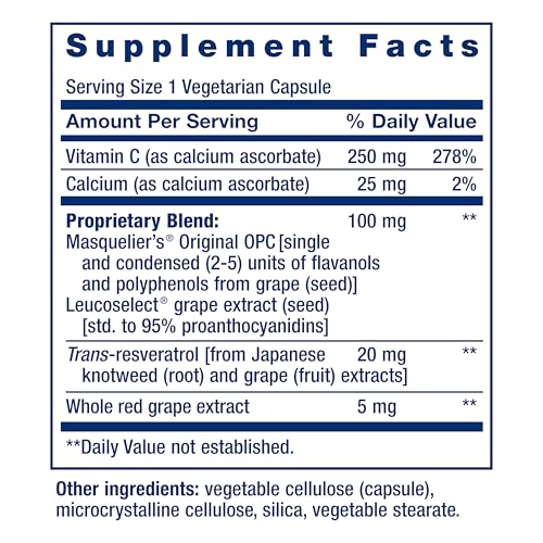 grape seed extract for healthy circulation