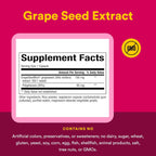 Grape seed extract for healthy circulation