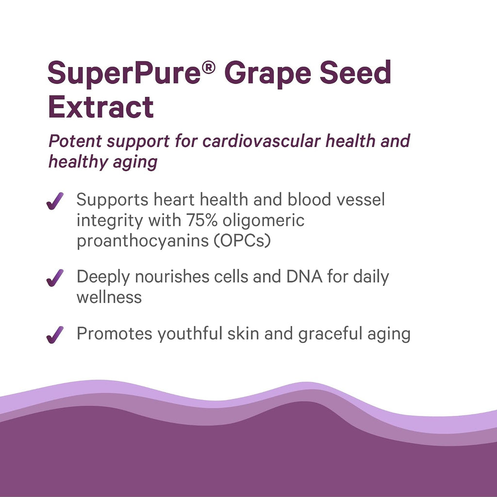 Grape seed extract for healthy skin