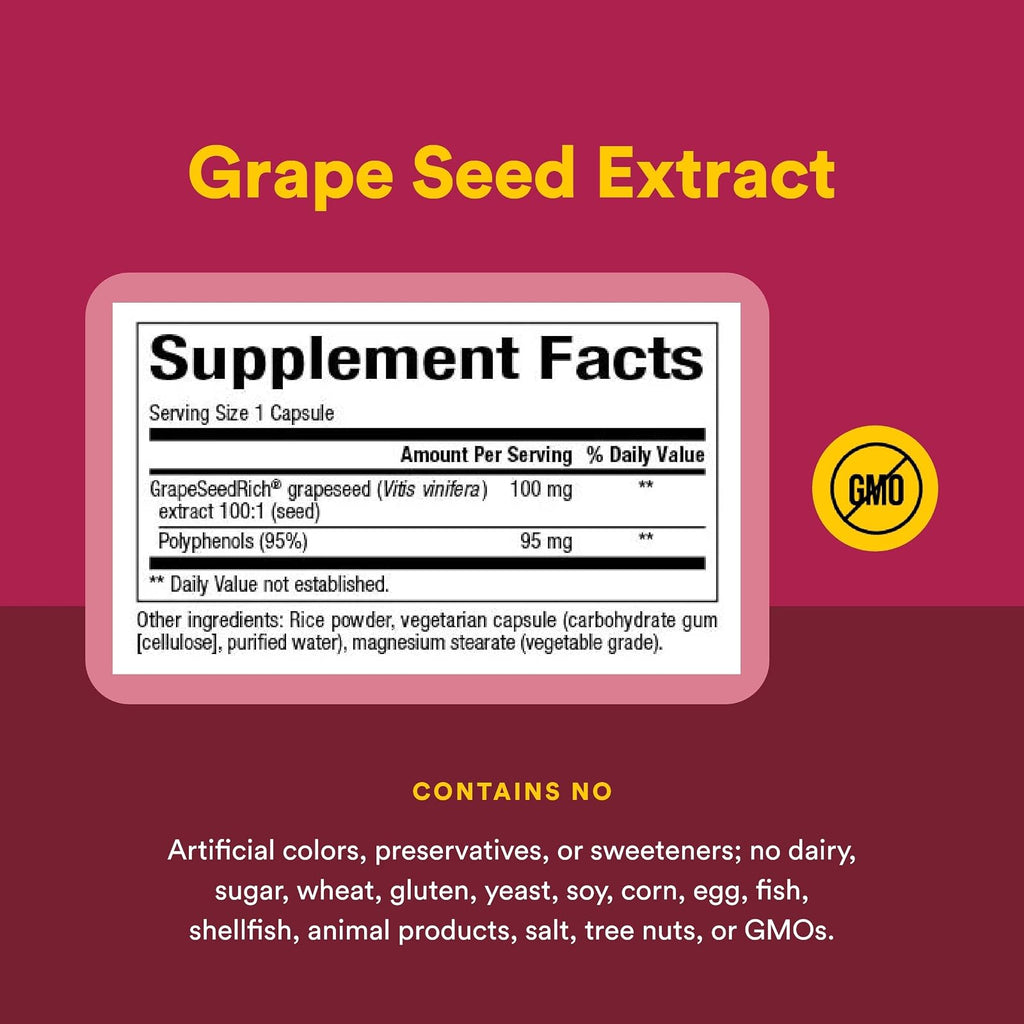 grape seed extract for heart health