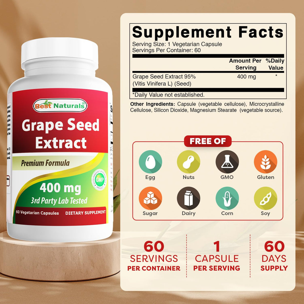 Grape Seed Extract for heart health