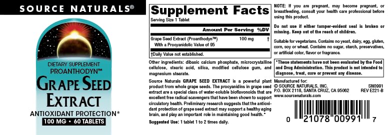 grape seed extract for heart health