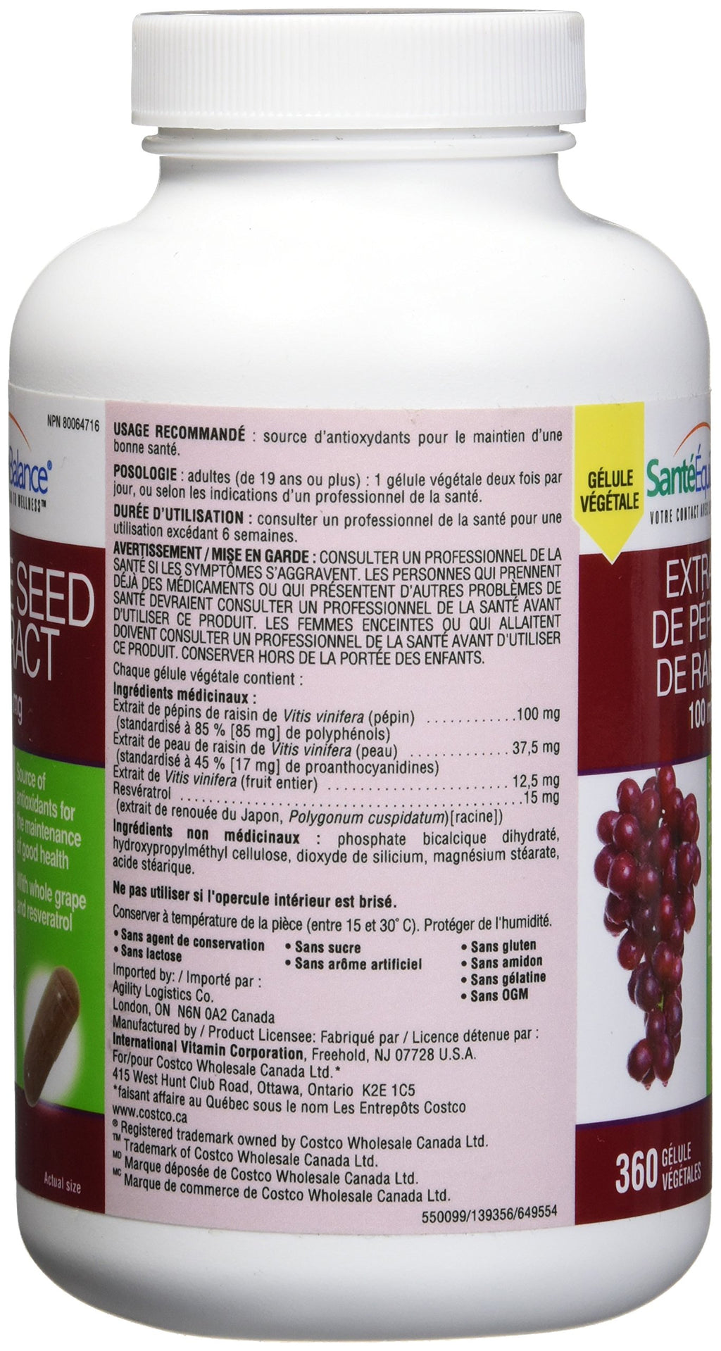 grape seed extract for overall health