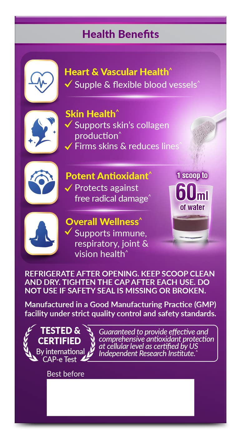 grape seed extract for overall vitality
