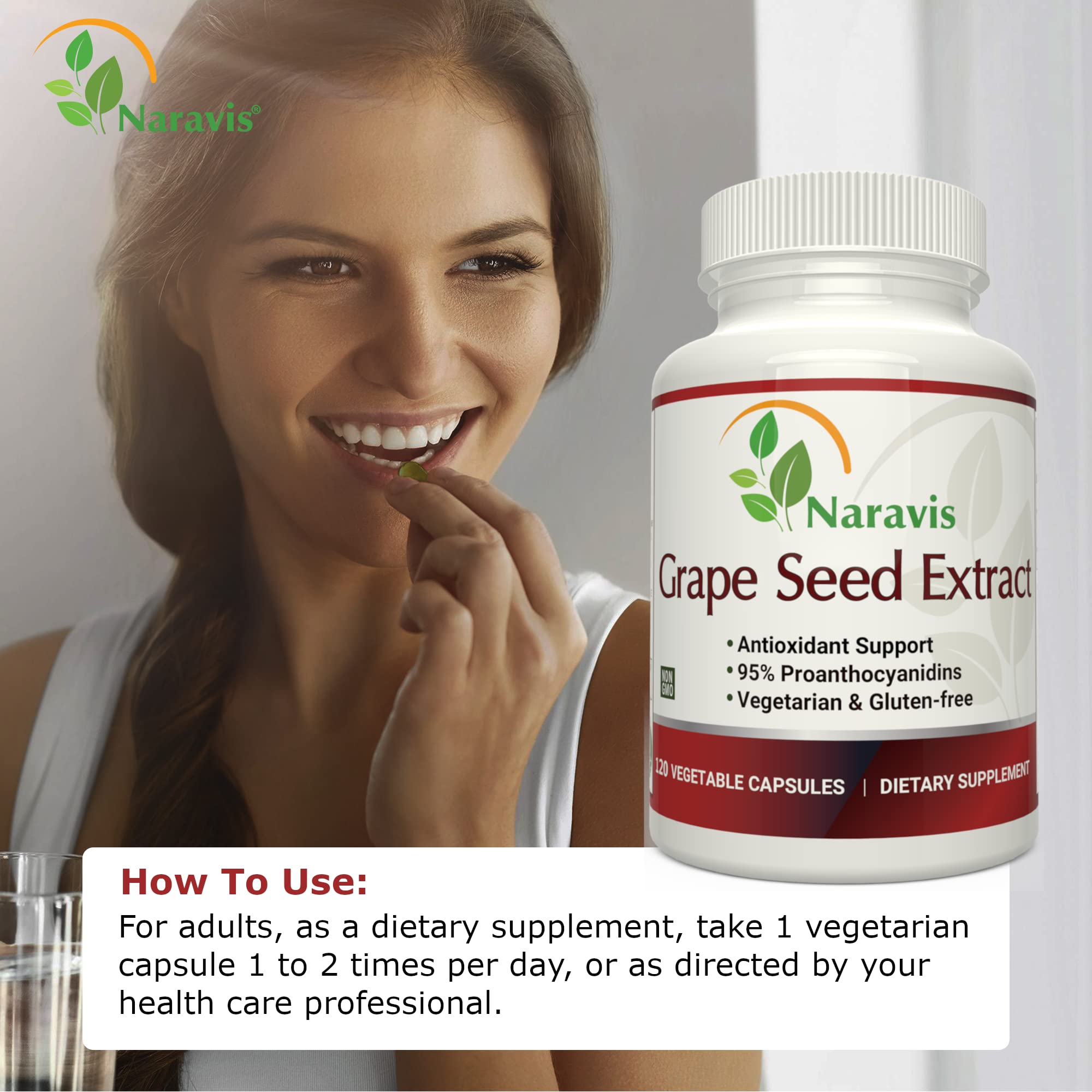 grape seed extract for overall wellness
