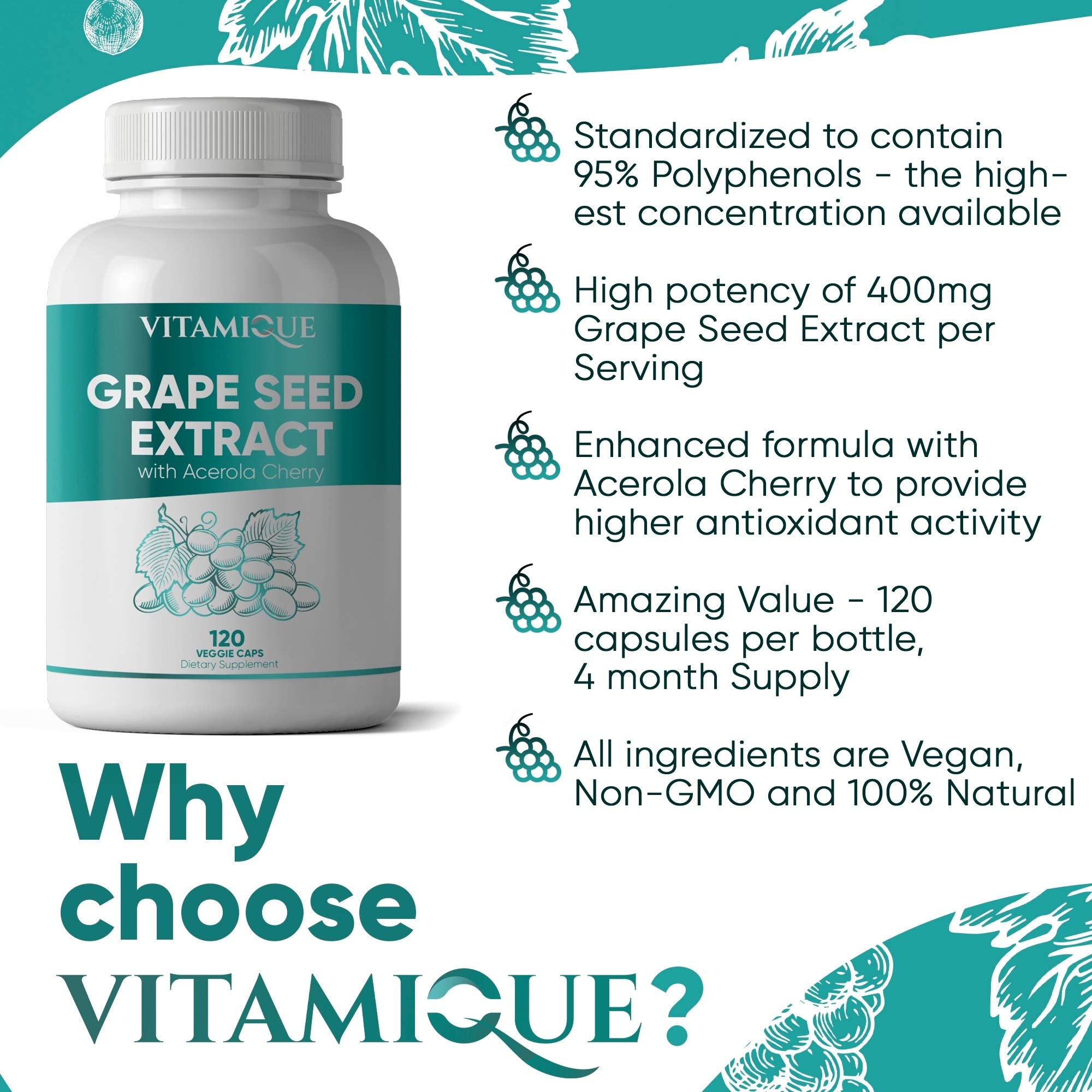 grape seed extract for overall wellness